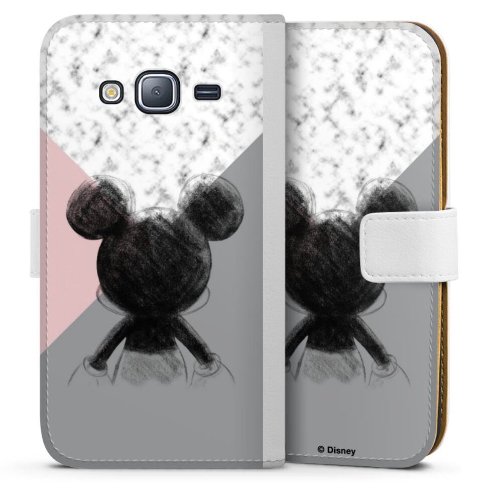 Deindesign Handyhülle Disney Marmor Mickey Mouse Mickey Mouse Scribble