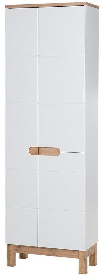 Domando Badkommode Badschrank Stintino M4 In Weiß Matt Und Weiß