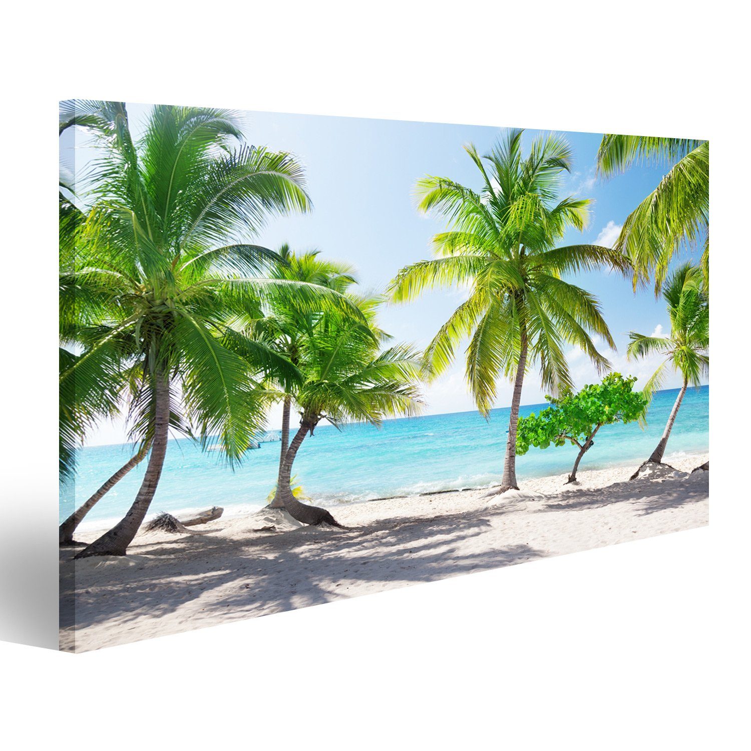 islandburner Leinwandbild »Bild auf Leinwand Catalina Insel In Der Dominikanischen Republik ...