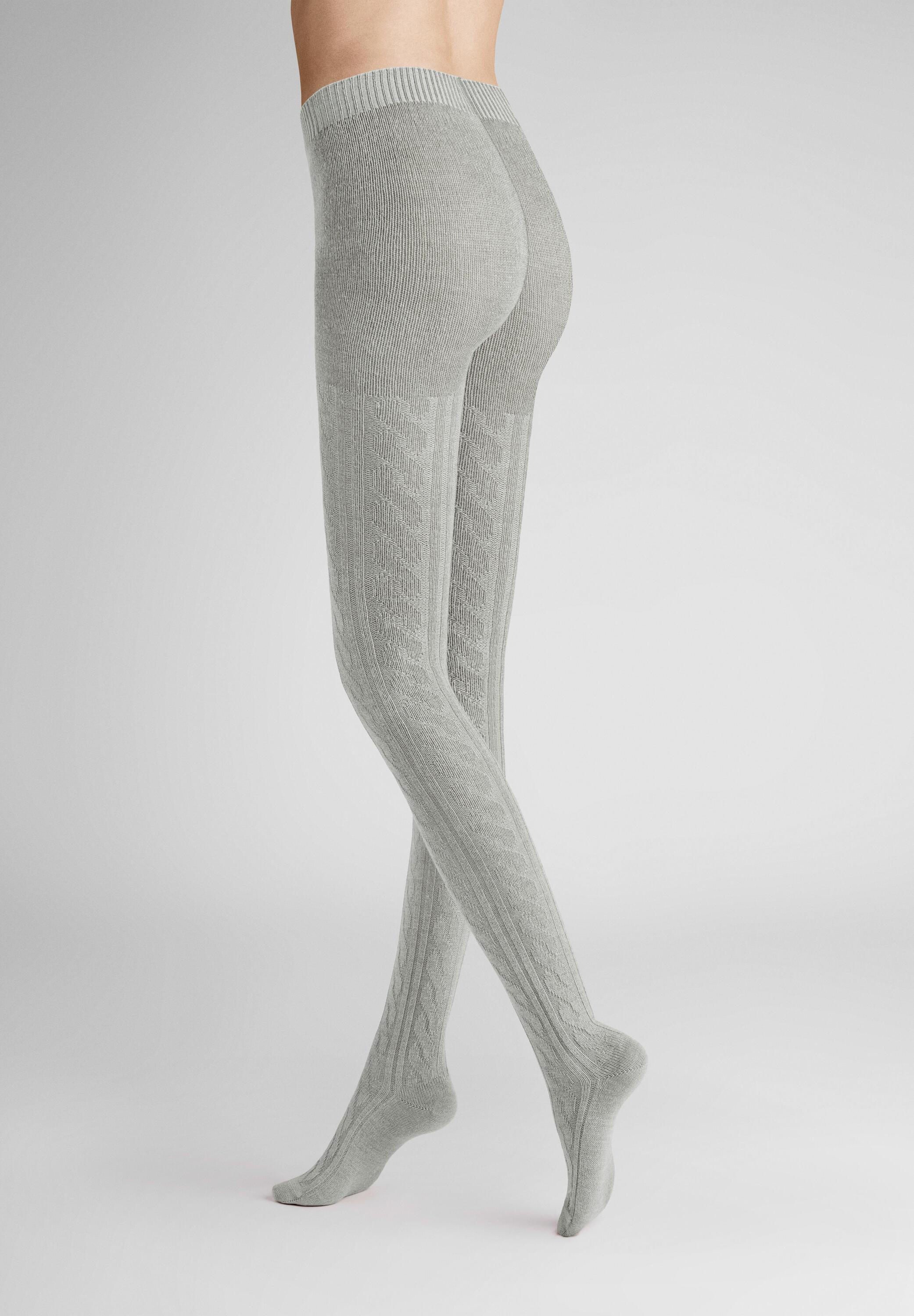 Hudson Strumpfhose Winter Plait 0 DEN (1 St) Strumpfhose mit Zopf ...