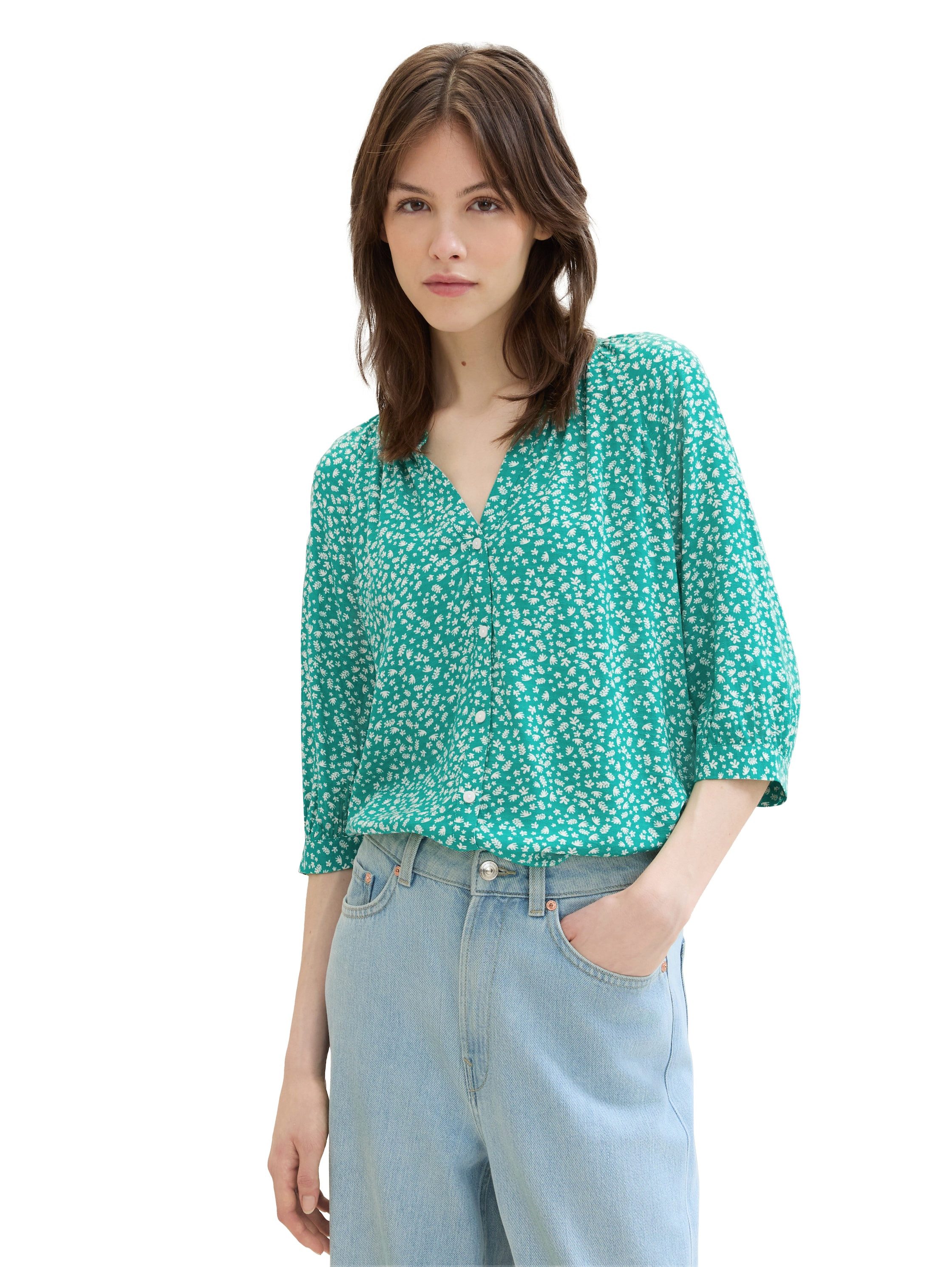 Tom Tailor Denim Hemdbluse Mit Ballonärmeln Ein Treuer Begleiter An