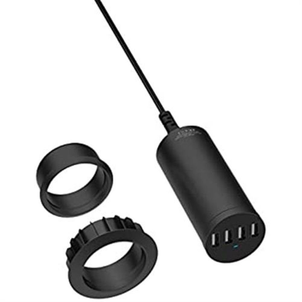 Realpower 4 Port Usb Tube Usb Ladegerät 4 Fach Usb Ladegerät Usb Tube