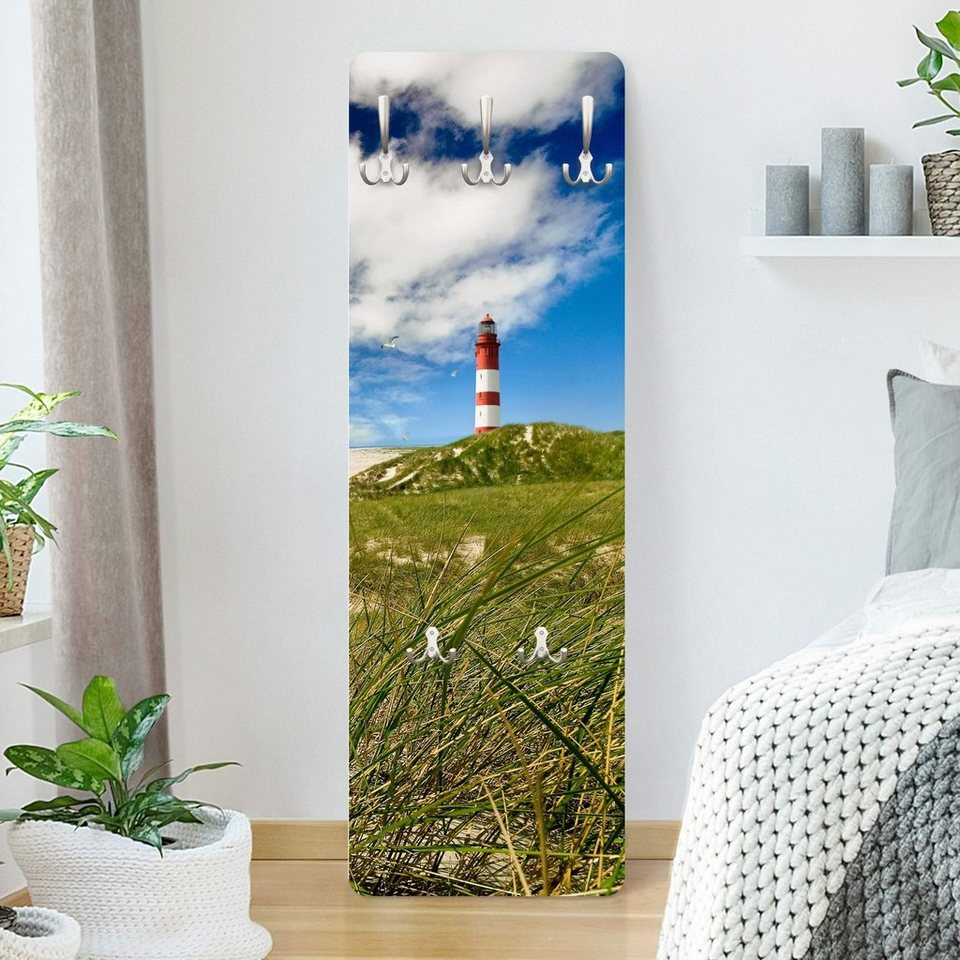 Bilderdepot24 Garderobenpaneel Design Städte Skyline Strand Meer Natur