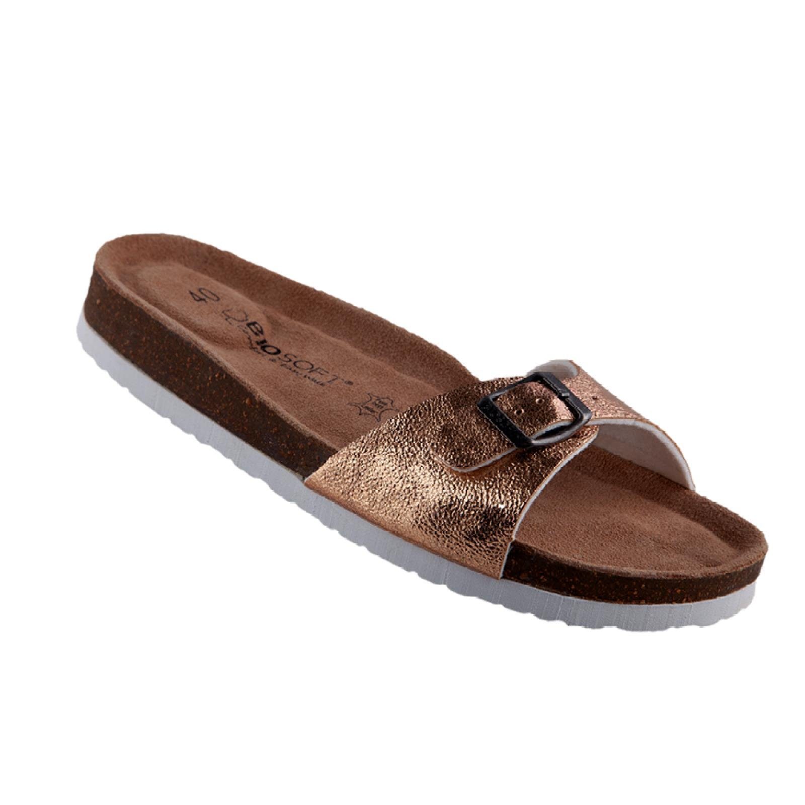 Biosoft Comfort & Easy Walk Biosoft Flache Sandalen Damen Sommer Mila ...