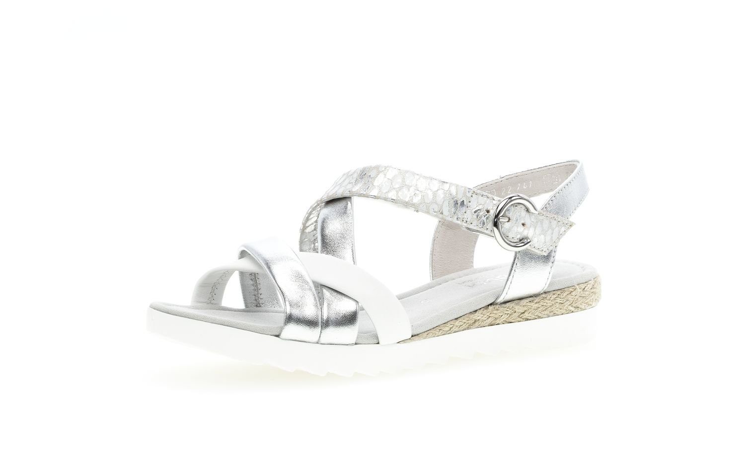 Gabor silber Sandalette (1-tlg)