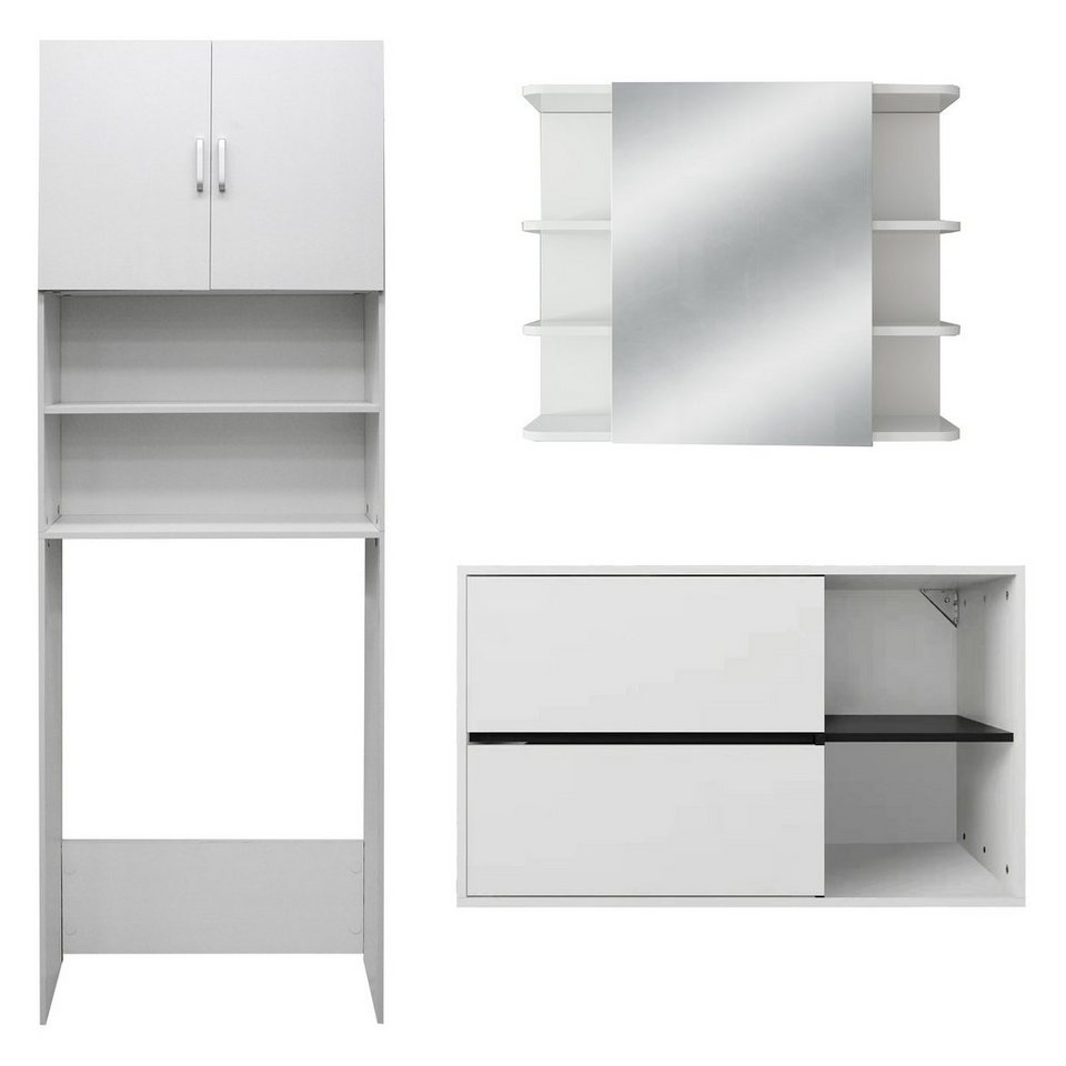Ml Design Badezimmer Set Badmöbel Set Badmöbel Komplettset