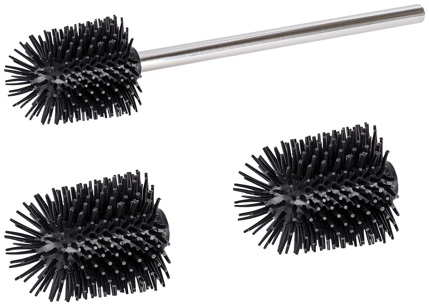 Wenko Wc Reinigungsbürste Set 3 Tlg Durchmesser 75 Cm Schwarz