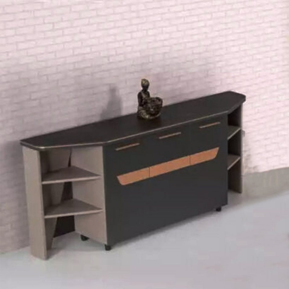 Jvmoebel Anrichte Modern Büroschrank Arbeitszimmer Regale Luxus