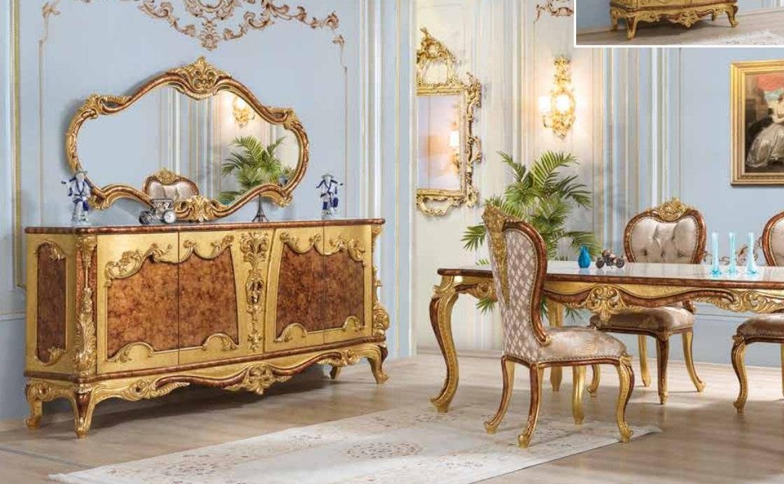 Jvmoebel Kommode Sideboard Anrichte Luxus Garnitur Kommode Holz
