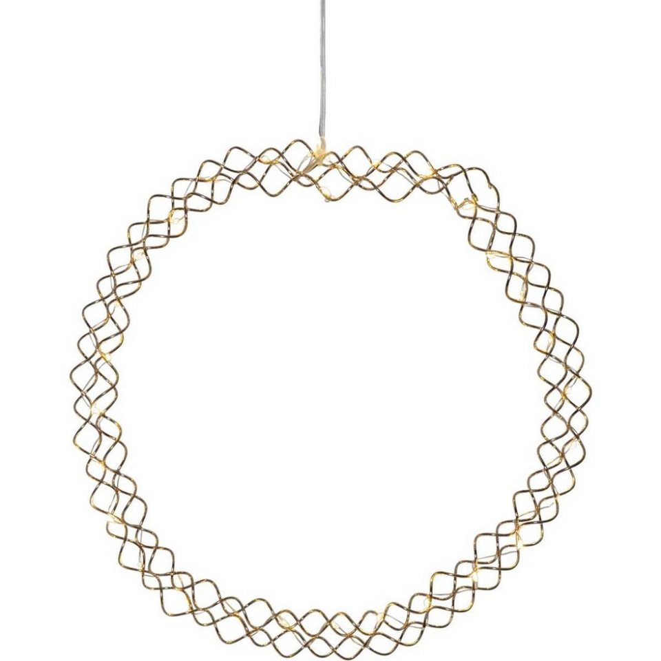 Star Trading Dekokranz Led Lichtkranz Fenster Türschmuck Wandkranz