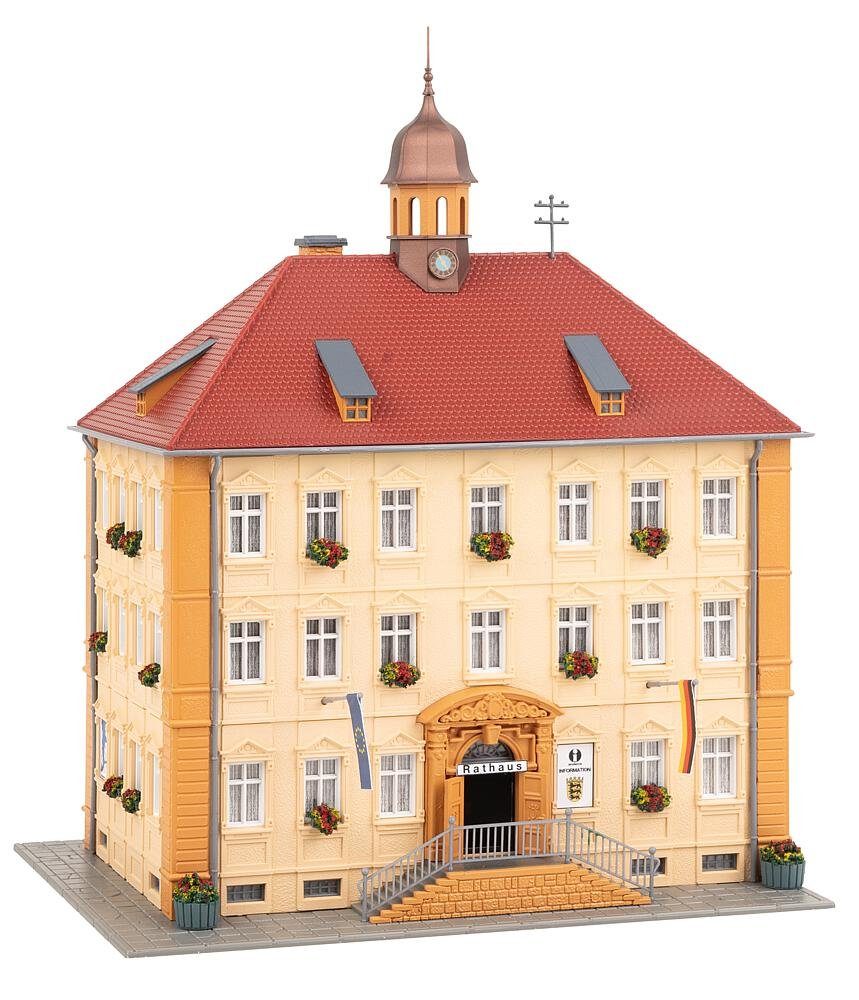 Faller Modelleisenbahn-Gebäude H0 Rathaus