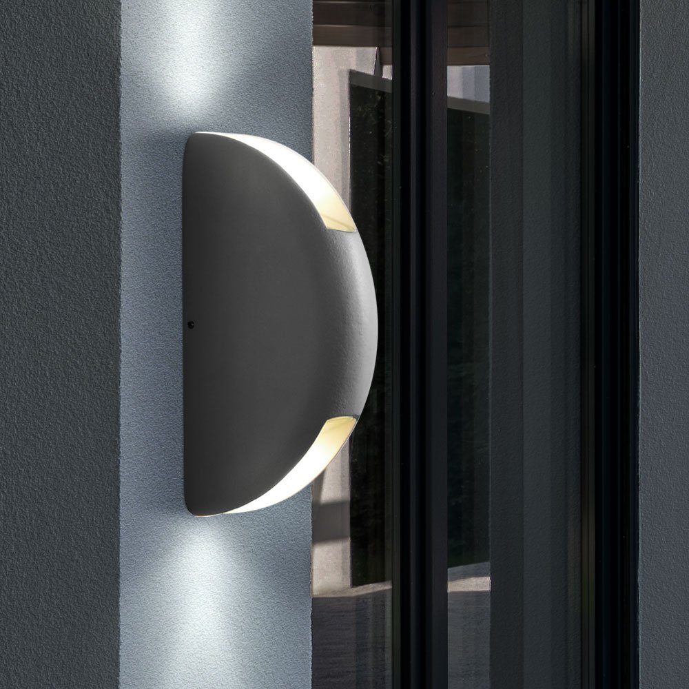 Etc Shop Außen Wandleuchte Led Wand Leuchte Up Down Fassaden Strahler