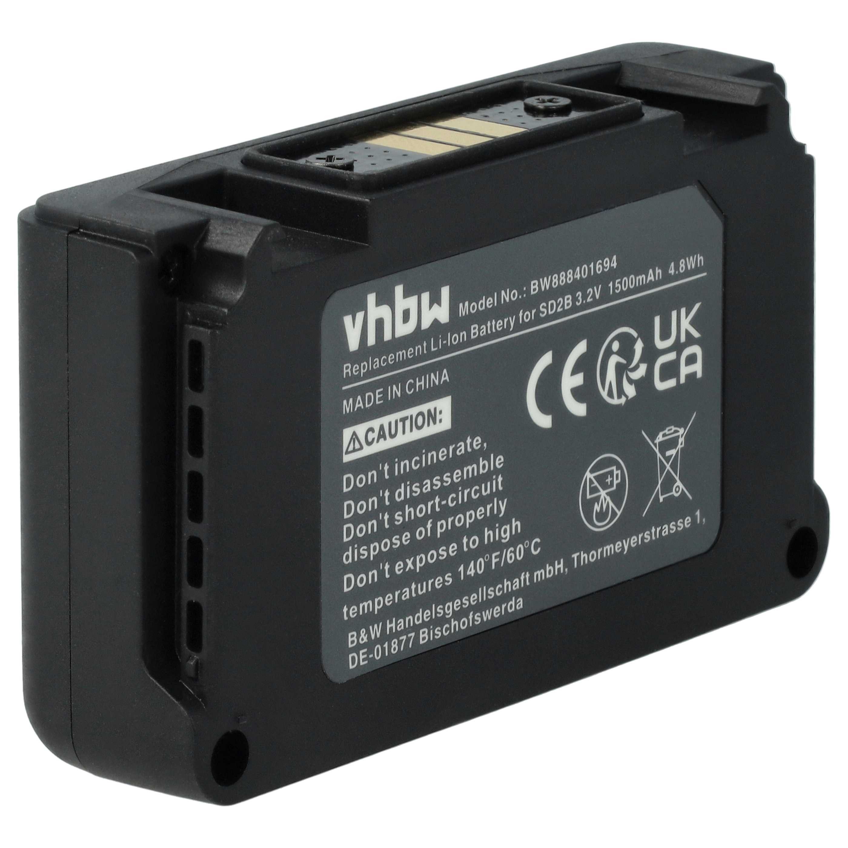 vhbw passend für Sony UWP-D26, UWP-D27, UWP-D25, UWP-D22 Digitales Akku Li-Ion 1500 mAh ...