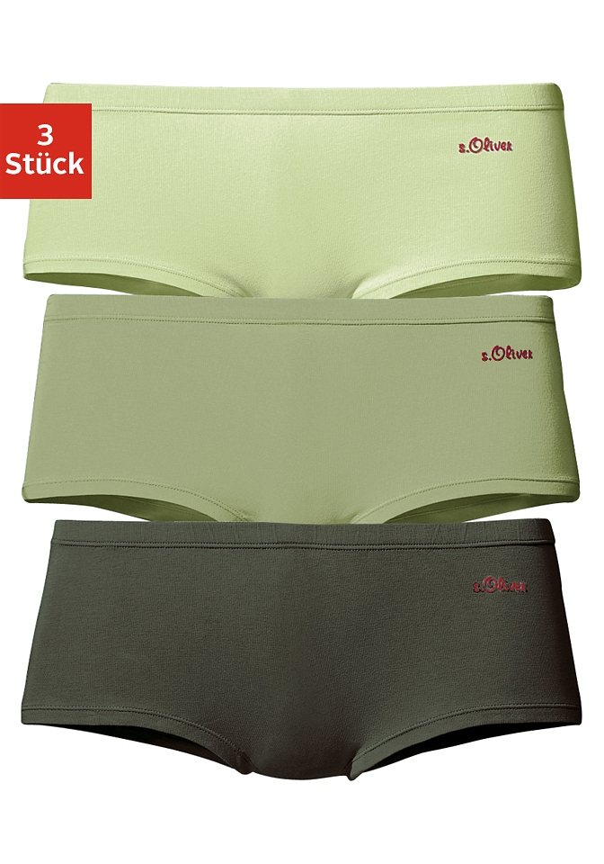 Soliver Red Label Bodywear Microfaser Hipsterpanties 3 Stück Online