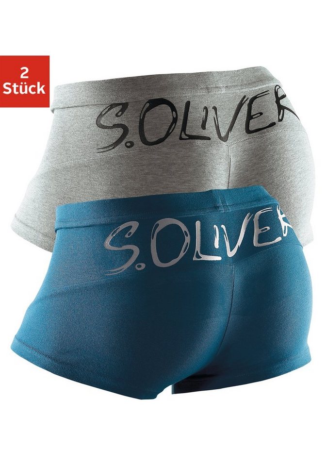 Soliver Red Label Bodywear Hipster 2 Stück Mit Großem Logoschriftzug