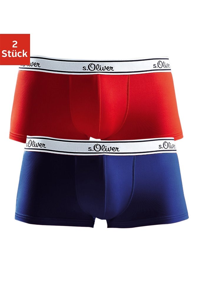 Soliver Red Label Bodywear Microfaser Hipster 2 Stück Schöne Retro