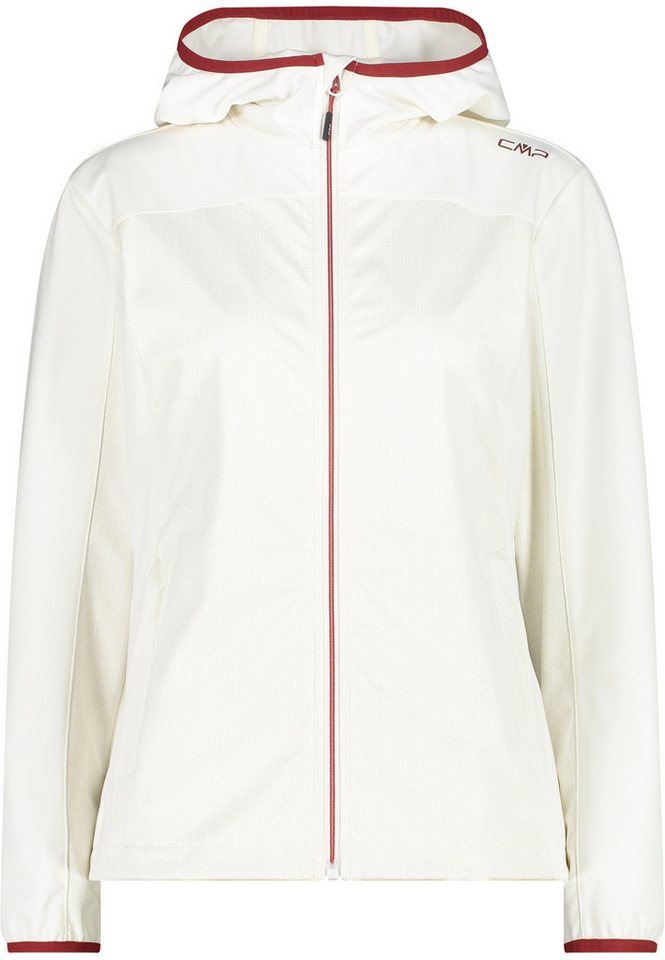 Cmp Funktionsjacke Woman Jacket Fix Hood Off White Darker