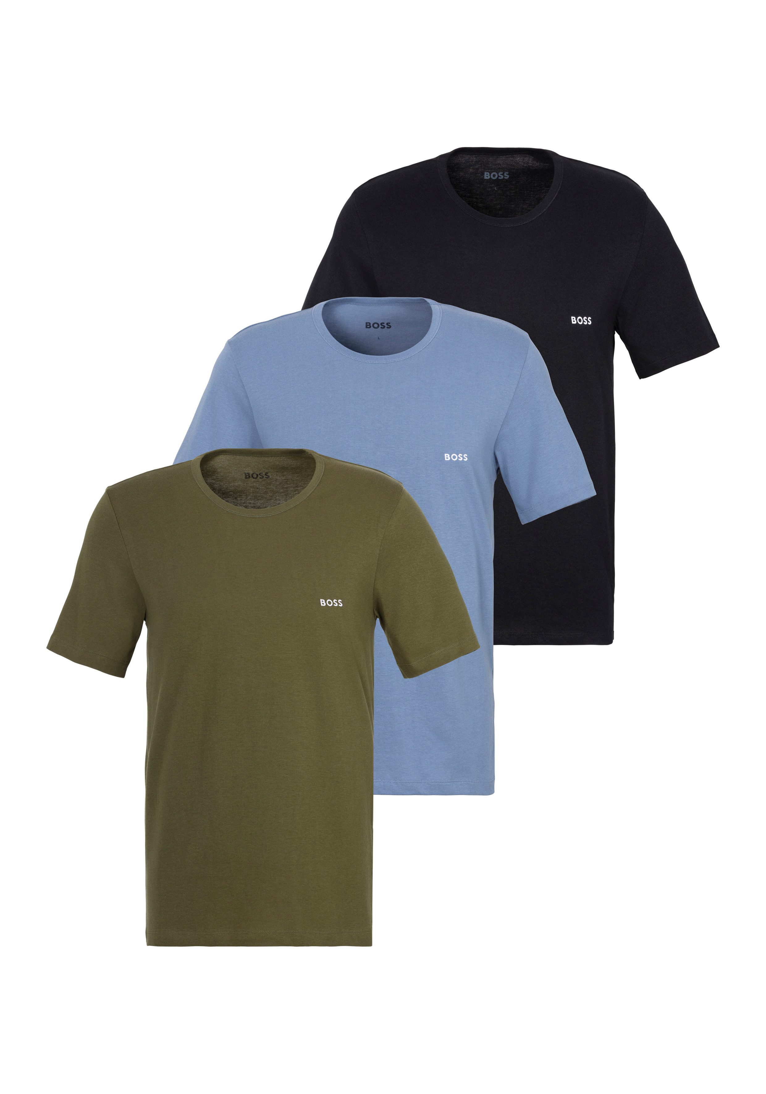 HUGO BOSS Basic T Shirts fur Herren BOSS Basic T Shirts