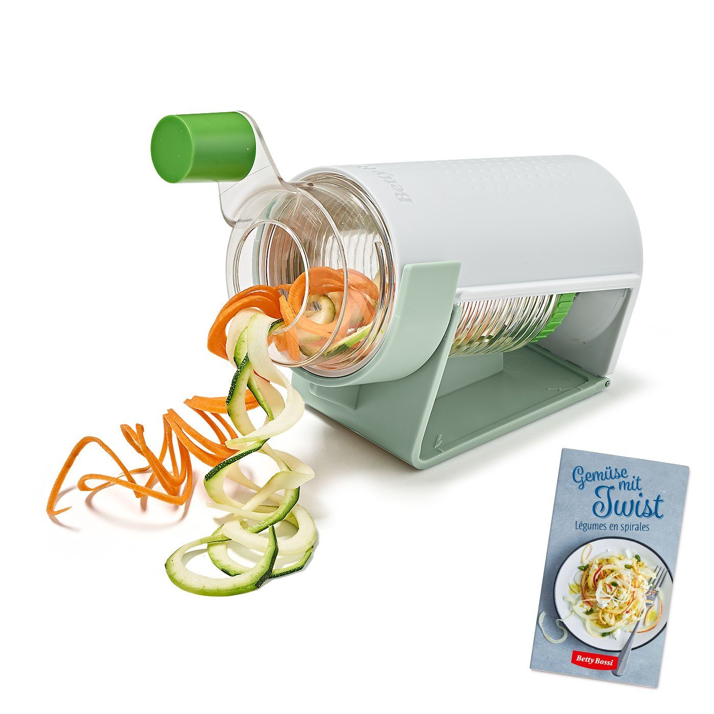 Betty Bossi Spiralschneider Gemüse-Spiralschneider, für Gemüse, Julienne-Schneider