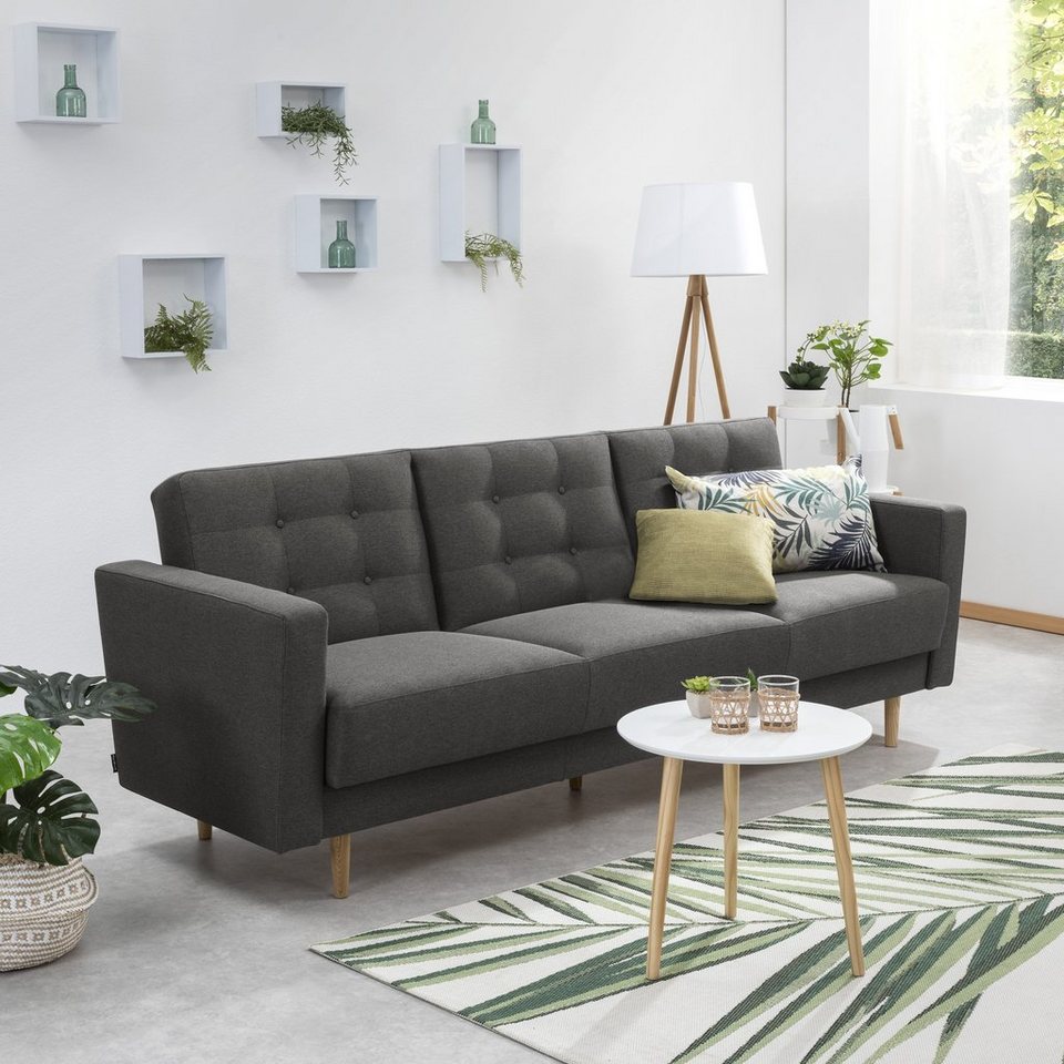 Max Winzer® Sofa Jasmin Sofa 3 Sitzer Mit Bettfunktion