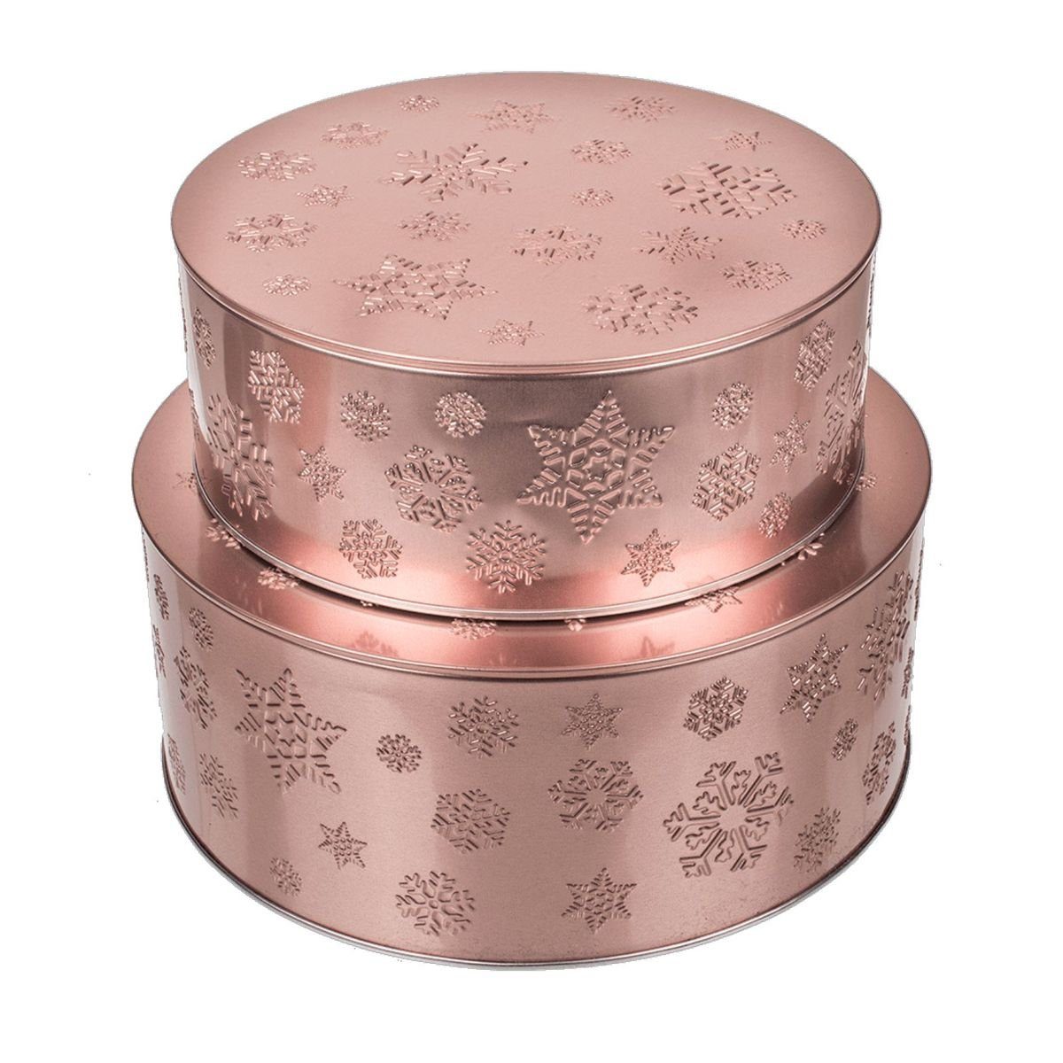 Marabellas Shop Vorratsdose Dosen In Bronze Oder Silber Keksdosen 2er