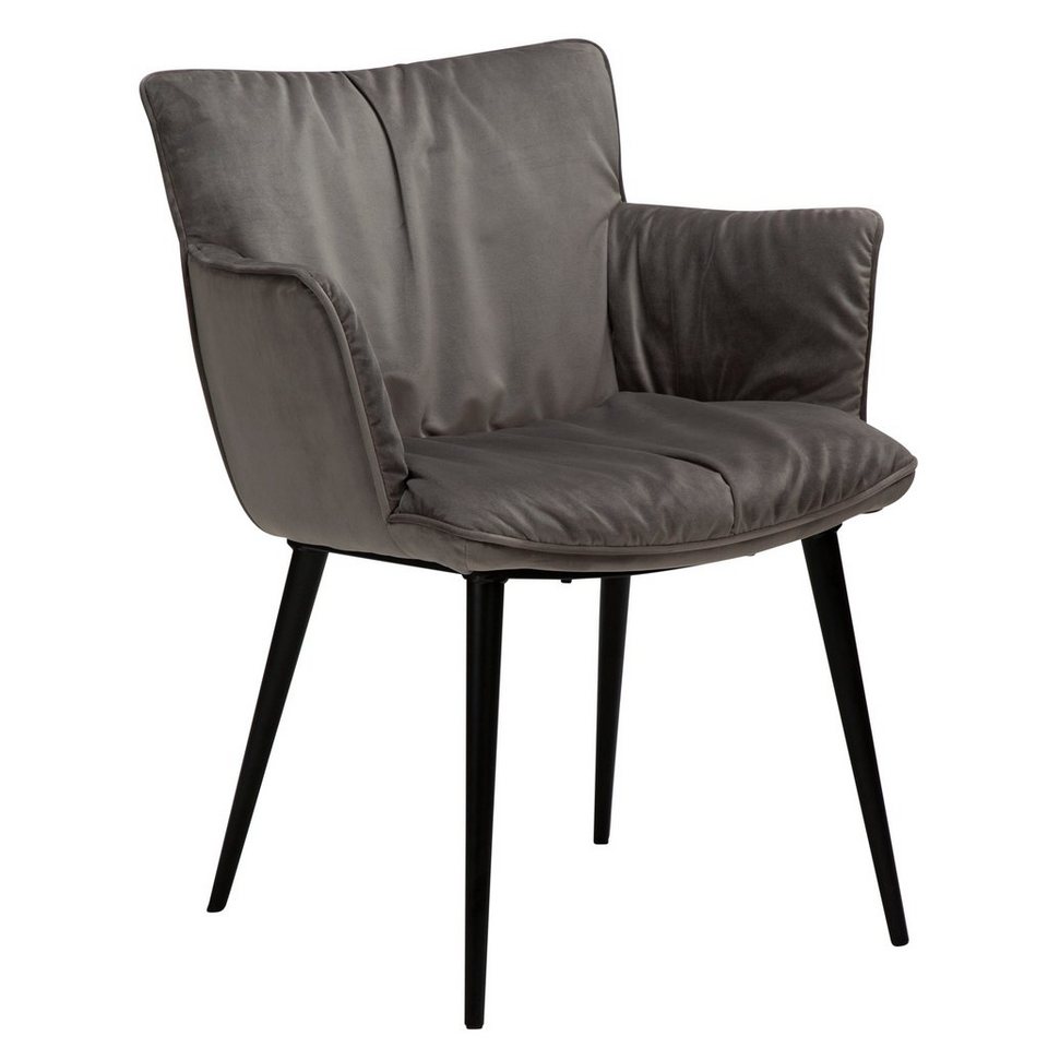Ebuy24 Esszimmerstuhl Danform Join Esszimmerstuhl Mit Armlehnen Velour