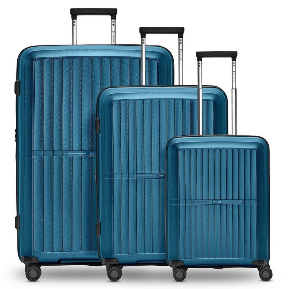 Pactastic Trolleyset Collection 01 4 Rollen 3 Teilig 3 Tlg