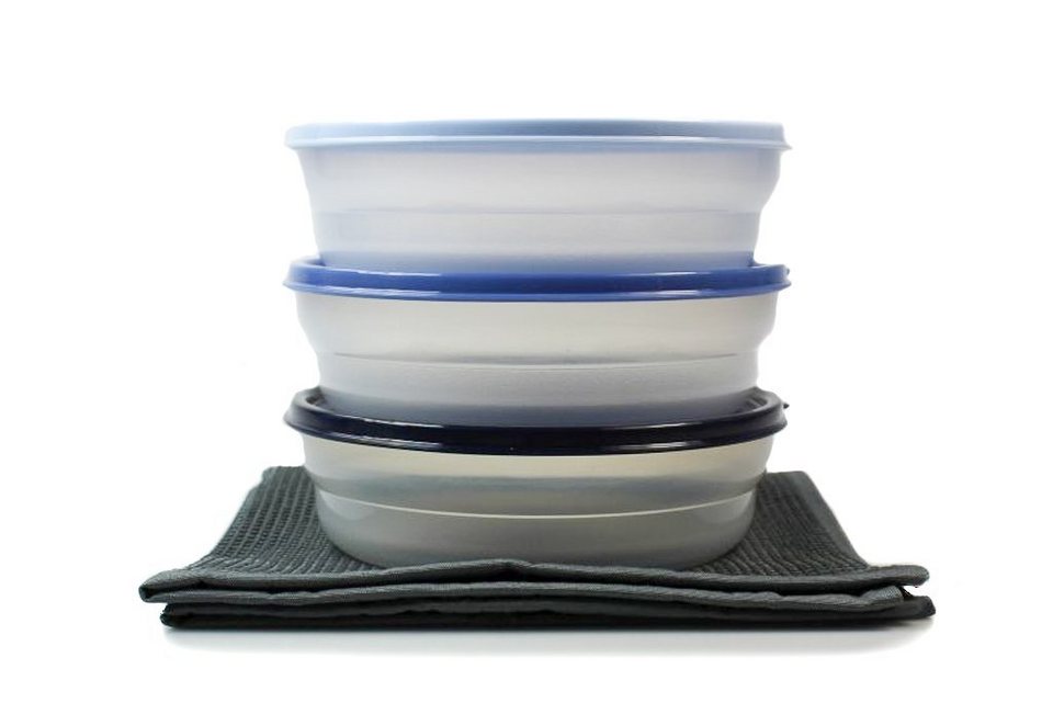 Tupperware Back Set Sommer Drop 550 Ml Set Glastuch Original Tupperware