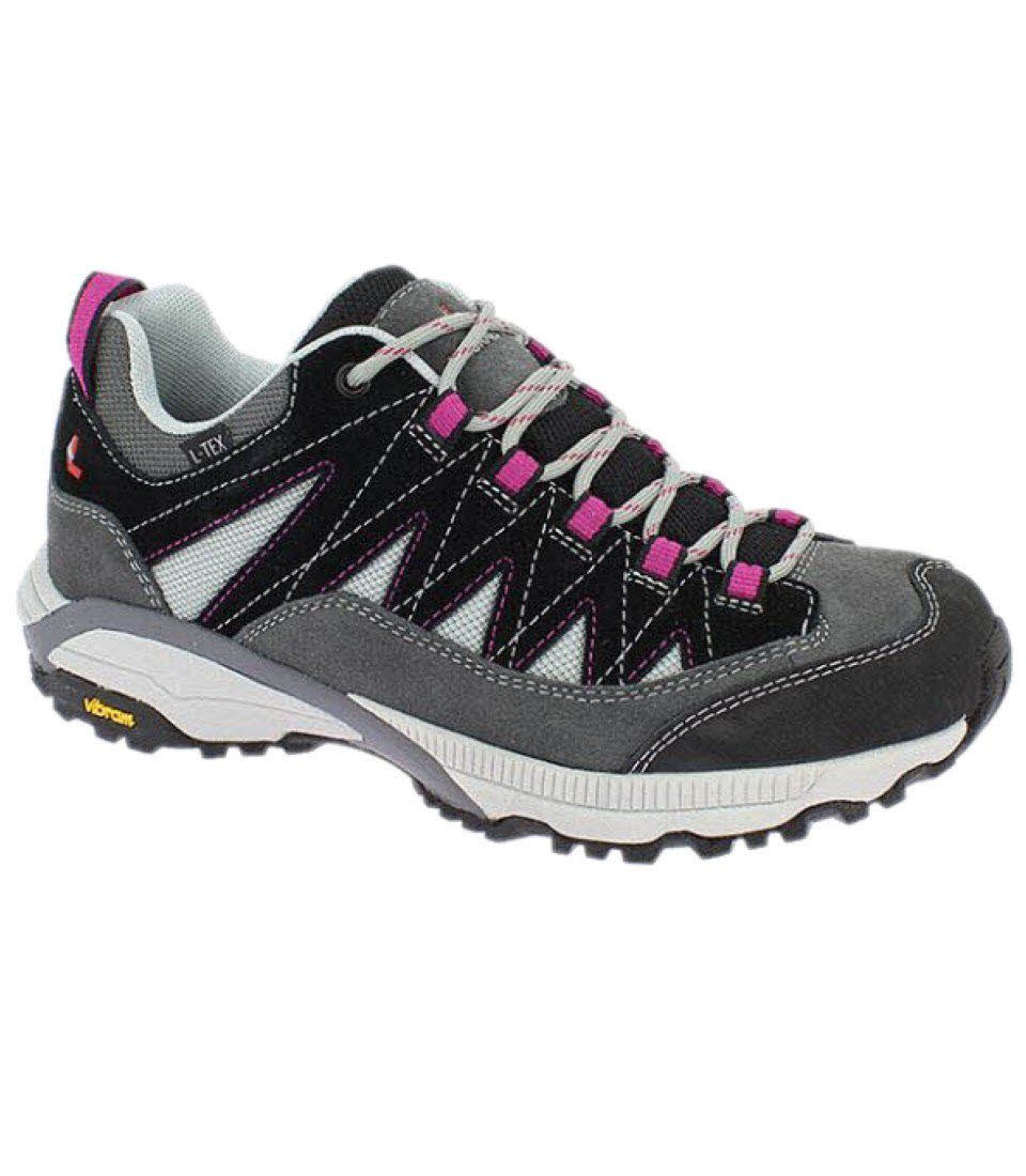 Lackner Hero TX Wanderschuh, Schwarz-Pink
