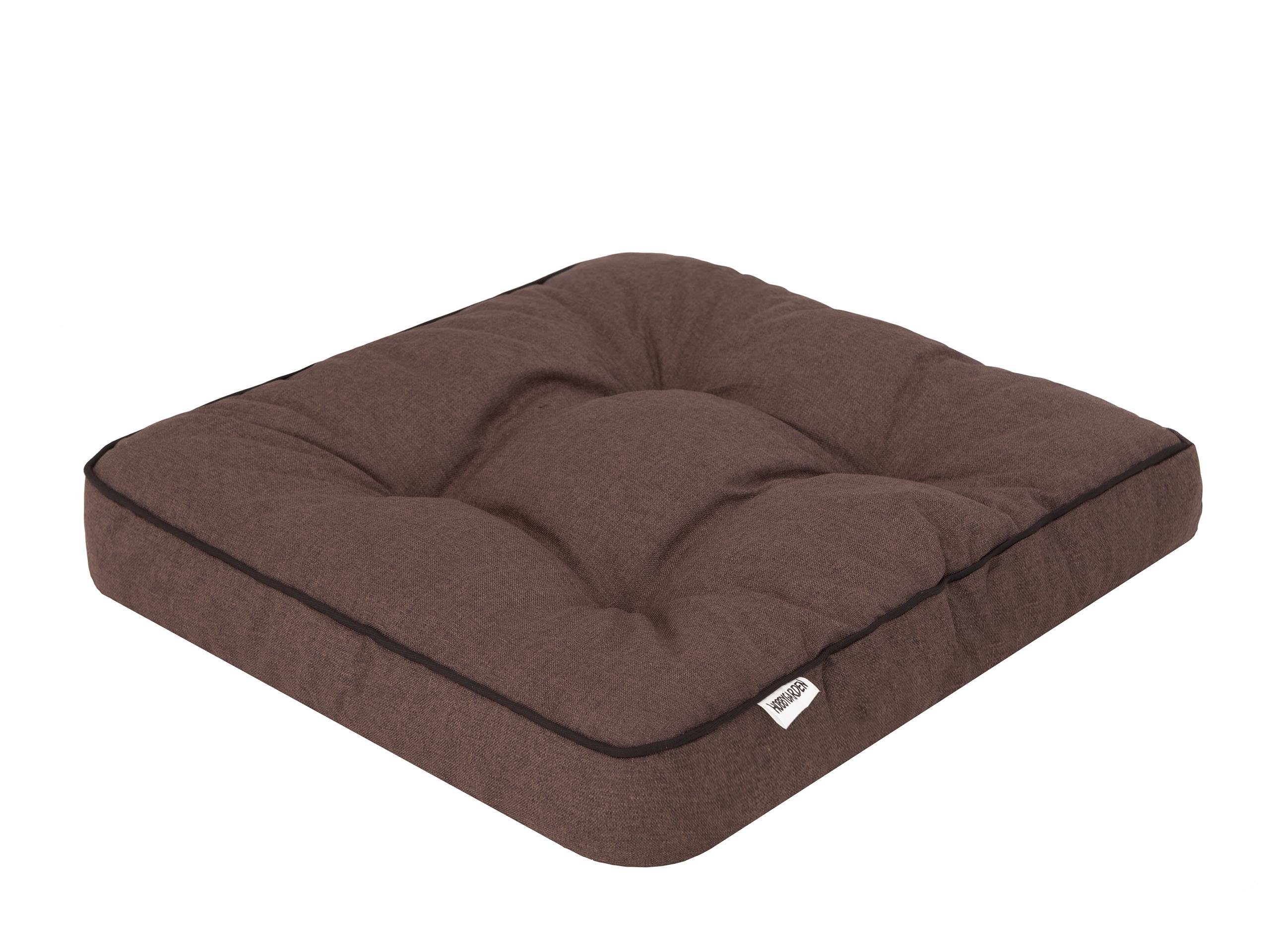 Bjird Stuhlkissen Sitzkissen 49x47x8 cm, 1 Stück Polsterauflagen mit 8 ...