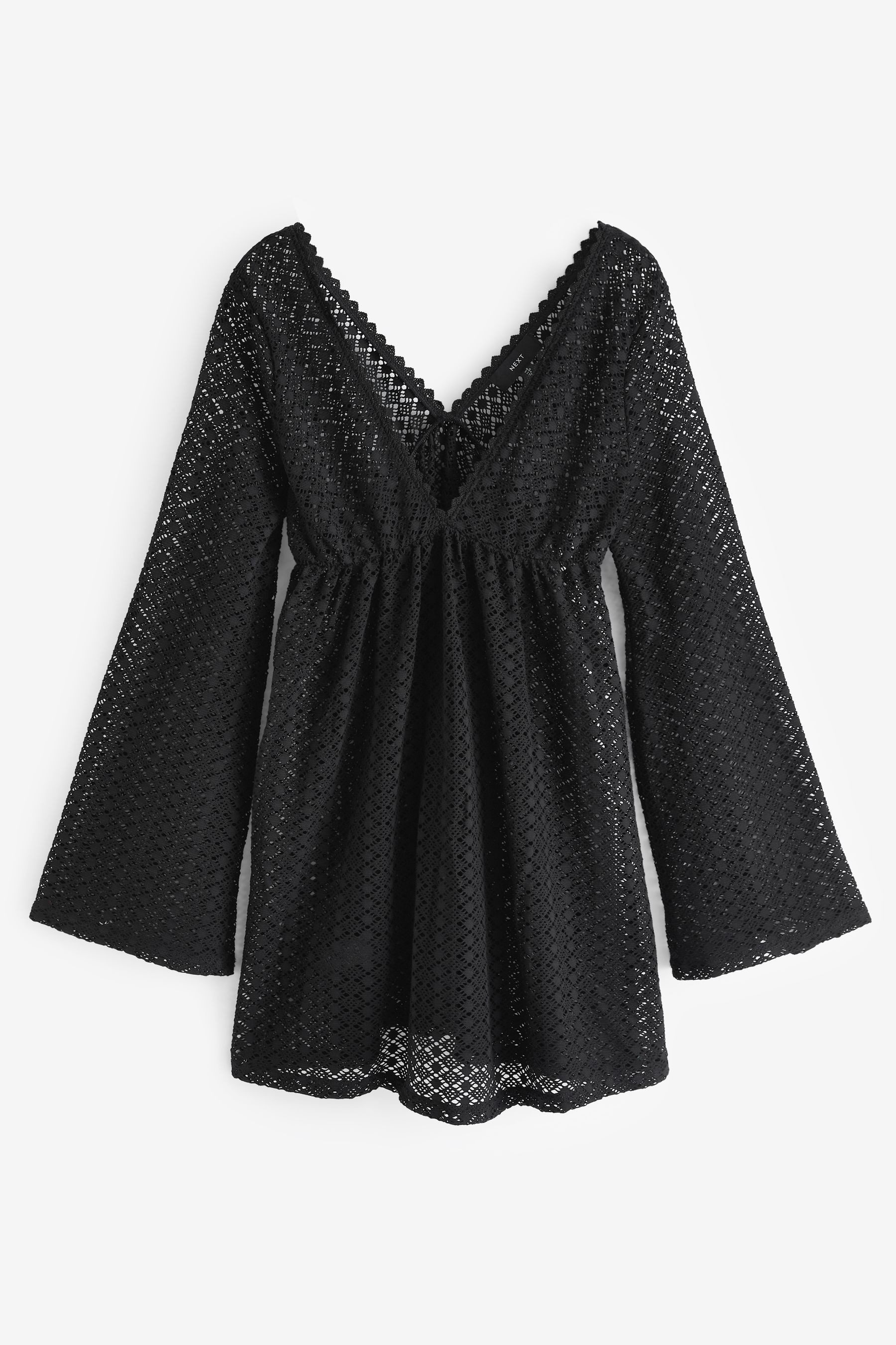 Next Strandkleid Gehäkelter Strandkaftan Mit Spitze 1 Tlg