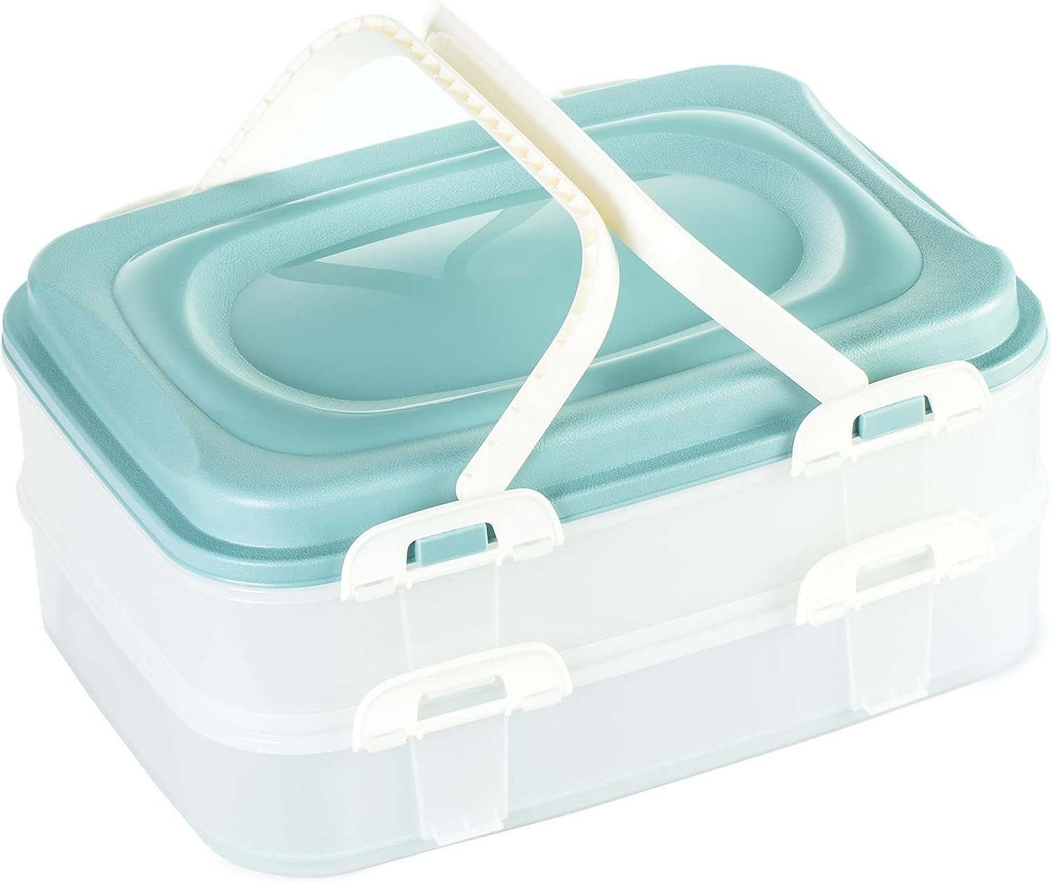Centi Kuchentransportbox Cupcake Muffin Transportbox Kuchenbehälter