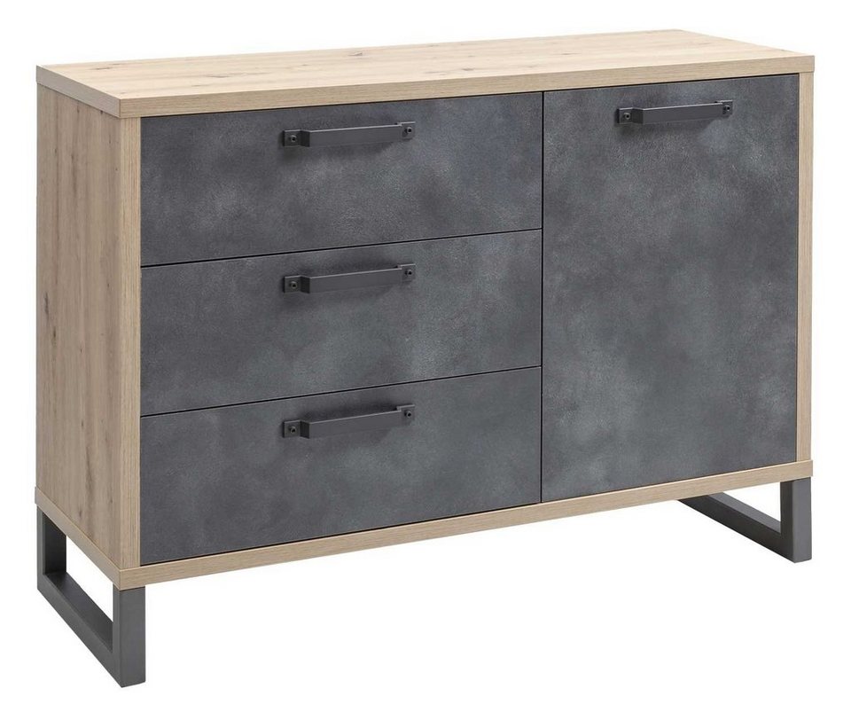 Composad Kommode Lafabrica B 122 Cm X H 89 Cm Artisan Eichedekor