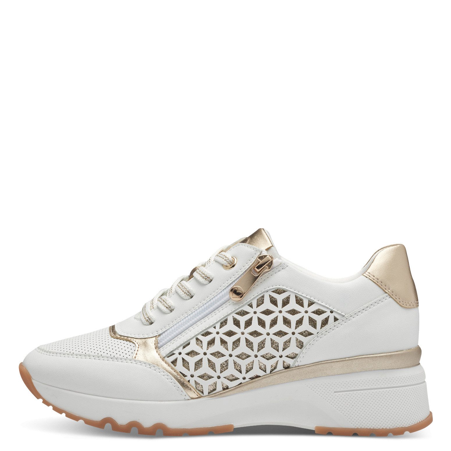 MARCO TOZZI 2-23721-42 197 White/Comb Sneaker, MARCO TOZZI Damen ...