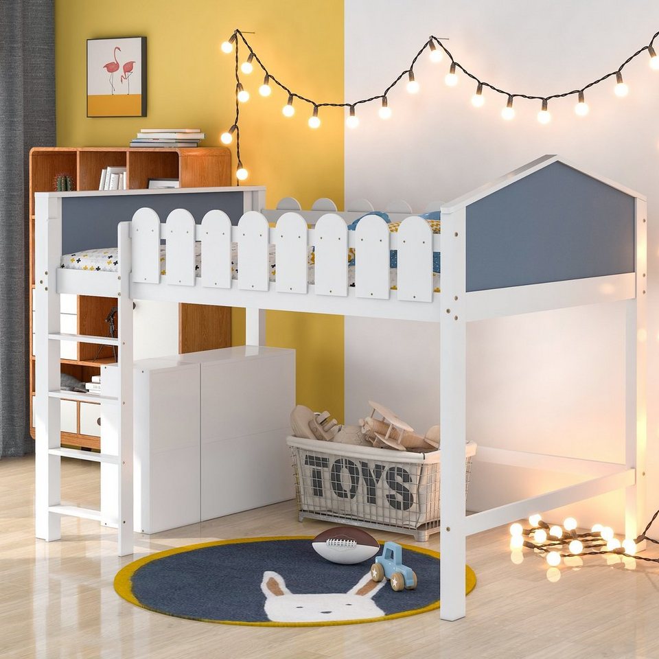 Phoebe Cat Hochbett Etagenbett Kinderbett 120 X 200 Cm Mit Lattenrost