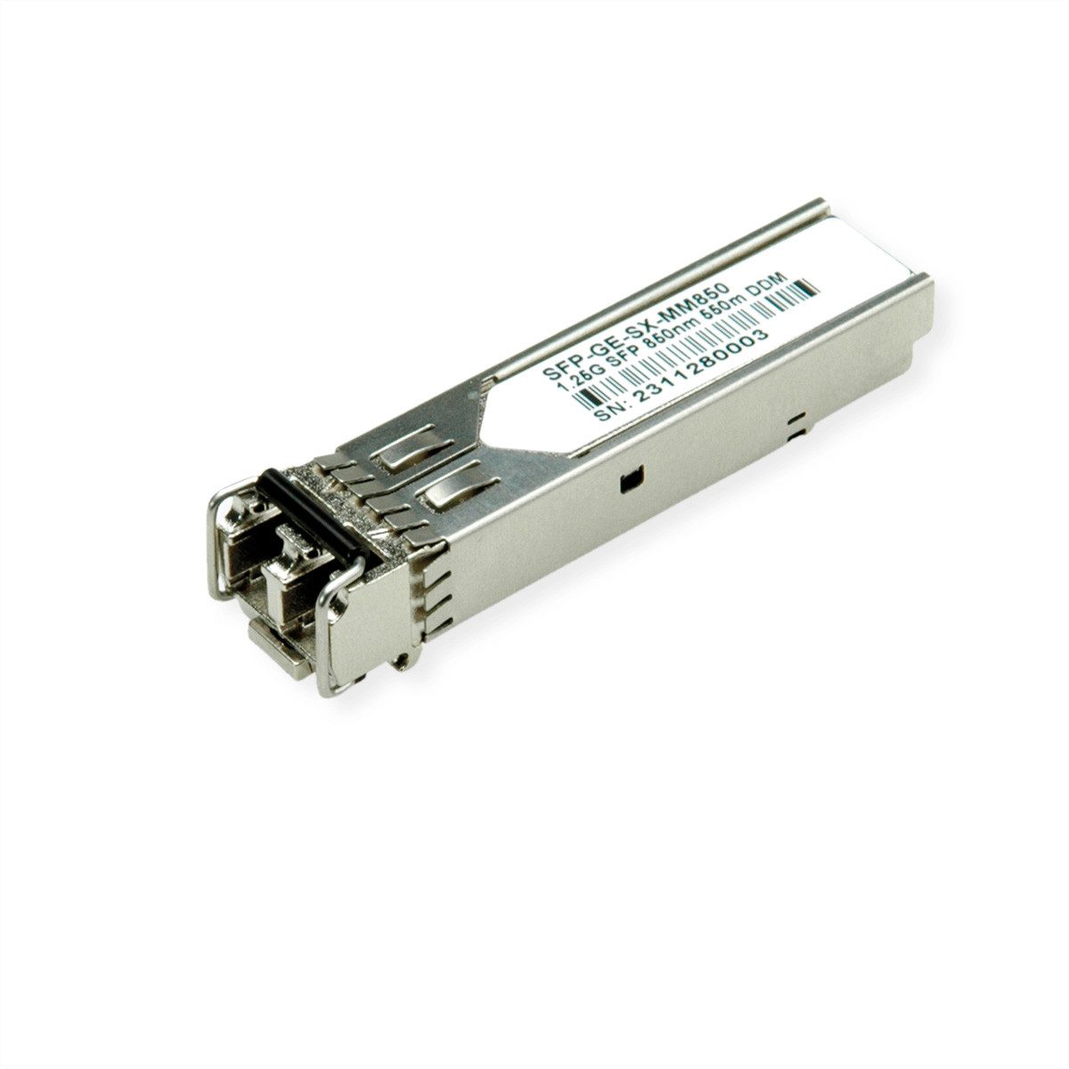 VALUE SFP Modul (MiniGBIC) SX/LC, 1/1,25G Netzwerk-Switch (Multimode 850nm, max. 550m)