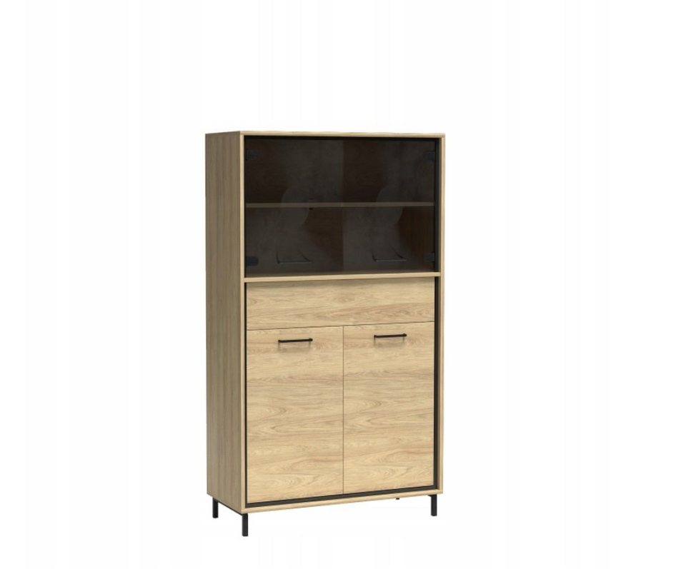 99rooms Vitrine Medison Standvitrine Glasvitrine Wahlweise Mit Led