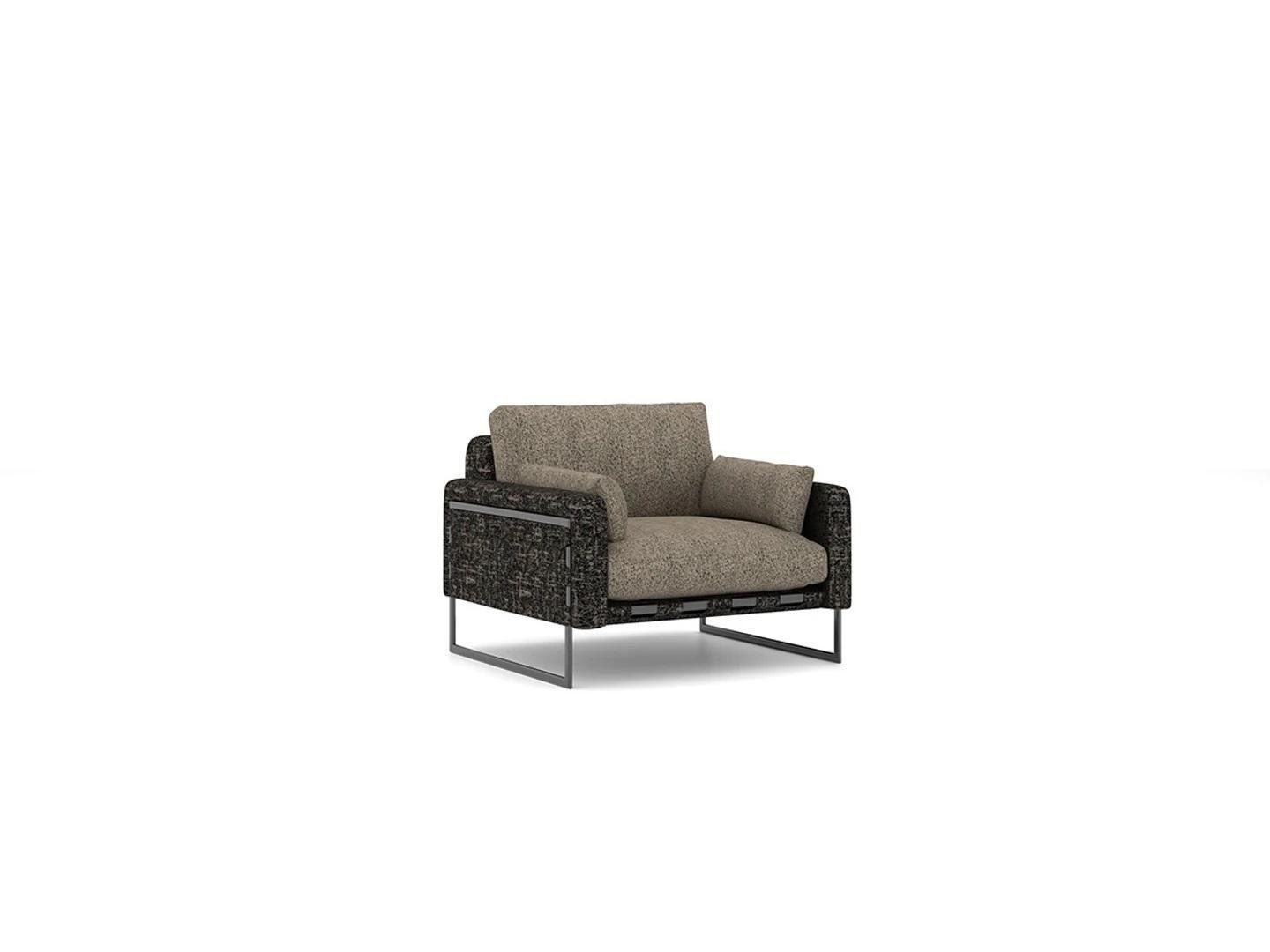 Jvmoebel Sessel Wohnzimmer Sessel Luxus Möbel Neu Textil Modern