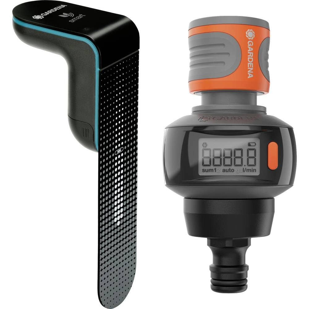 GARDENA Bodenfeuchtesensor smart Sensor + Wasserzähler AquaCount