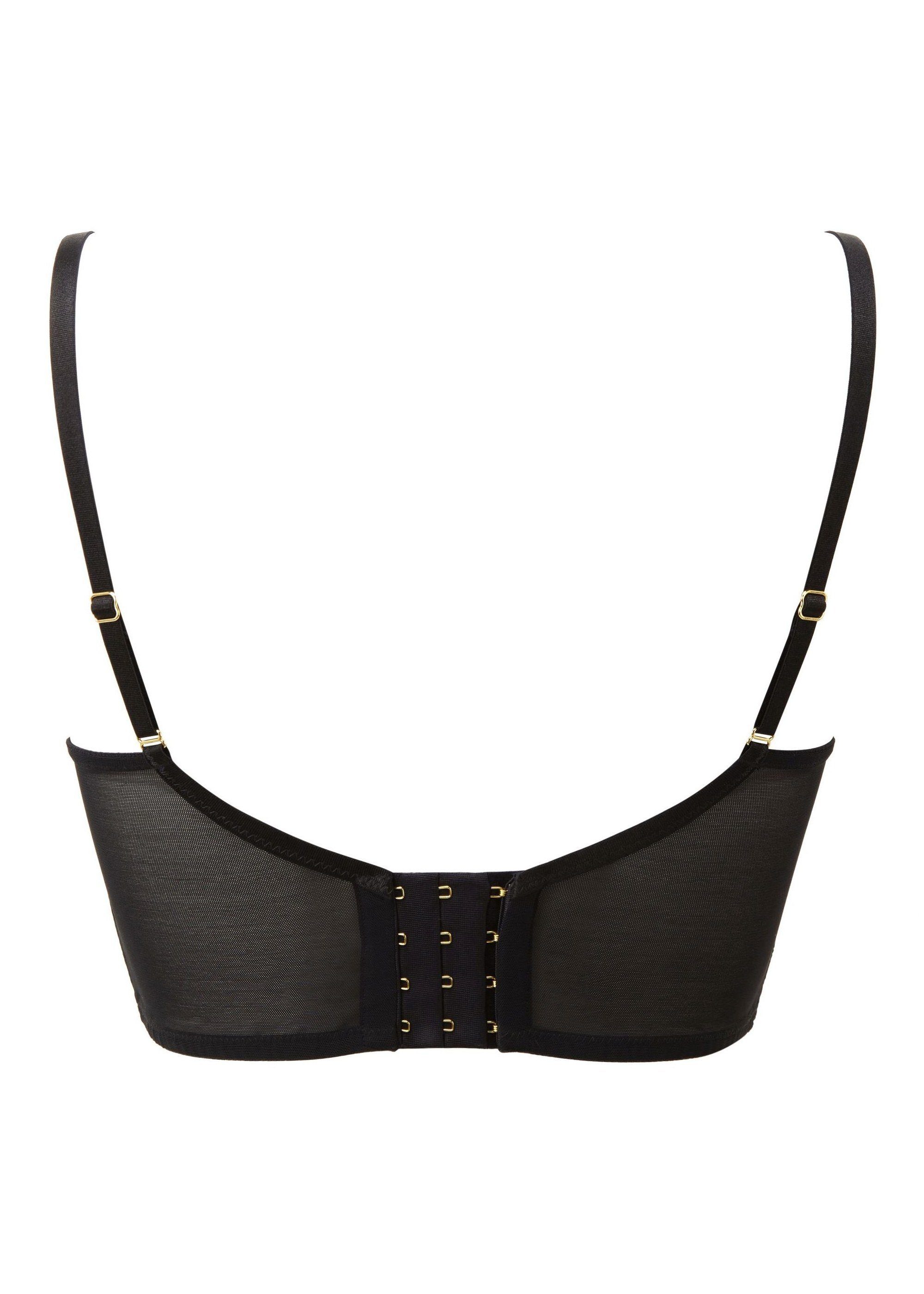 Gossard Longline-BH Encore Push-Up Longline BH Black/Natur (Longline BH ...