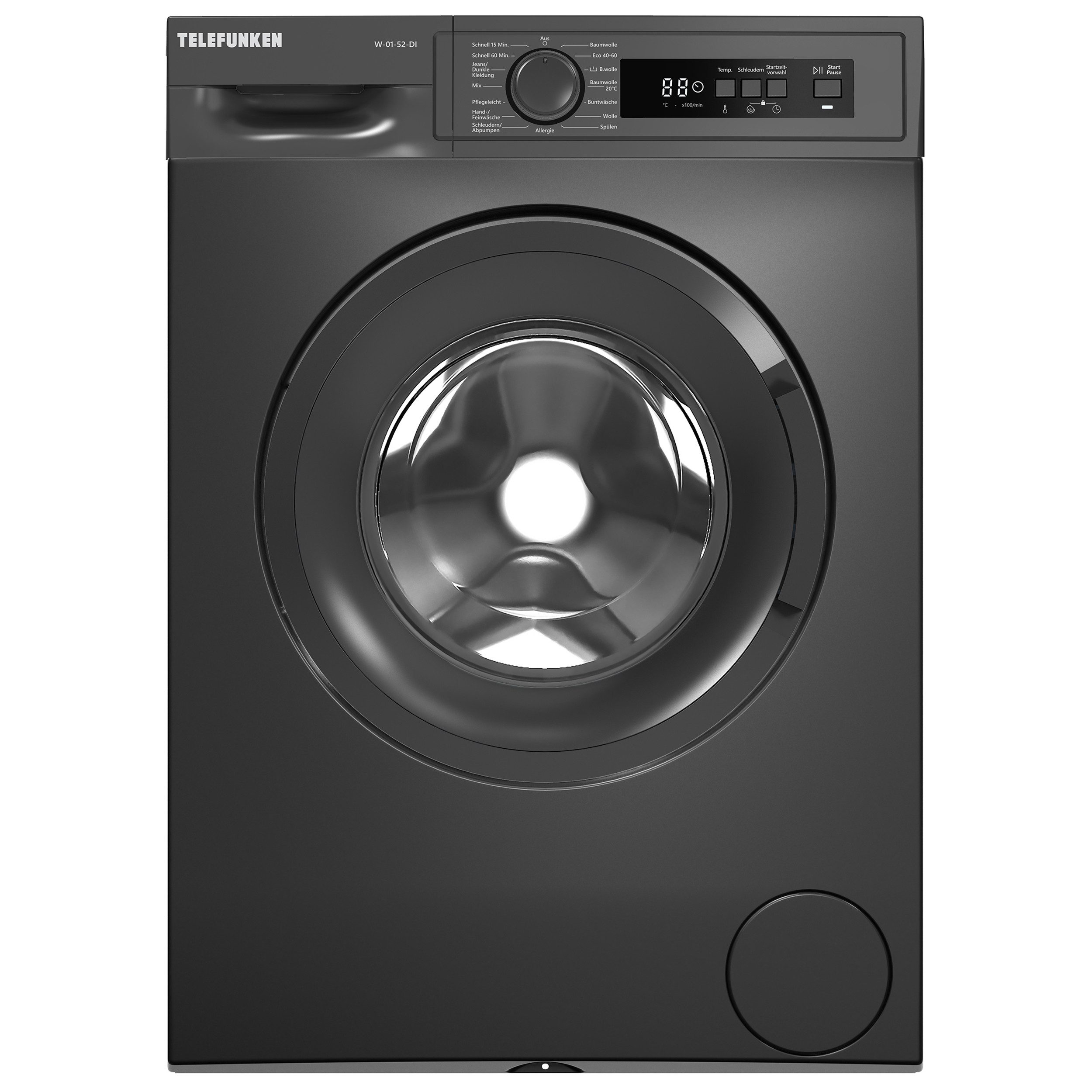 Telefunken Waschmaschine W-01-52-W, 5 kg, 1000 U/min, Mit ...