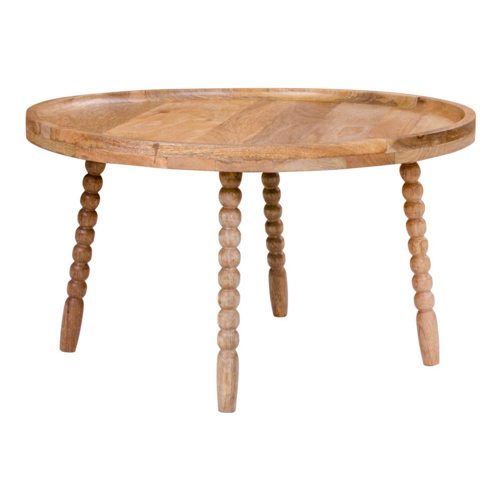 Couchtisch Mangoholz Rund