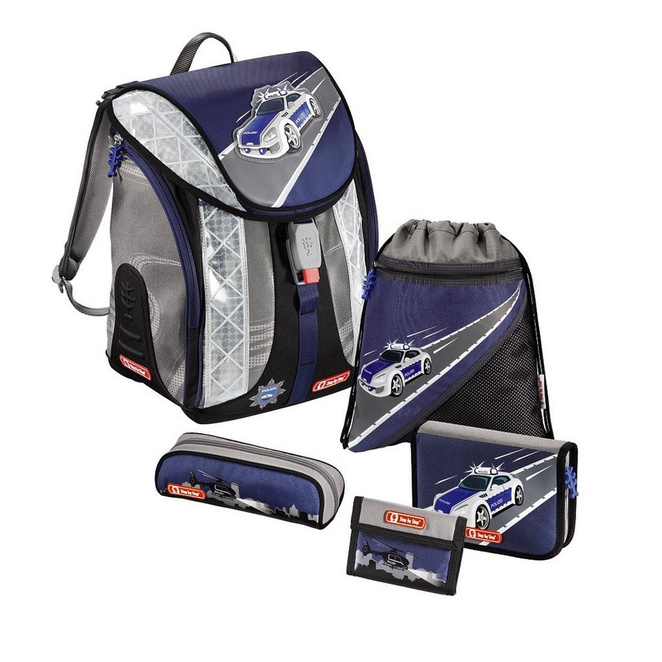 Step By Step Schulranzen Set Mäppchenschlamperetuisport Brustbeutel