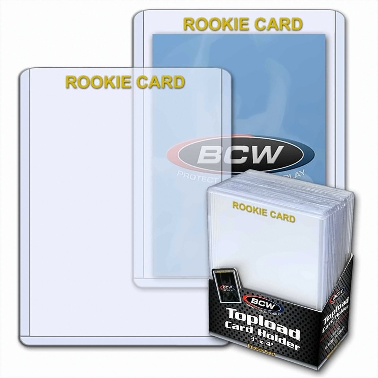 BCW Sammelkarte BCW Topload 3 x 4" - Rookie Card (25 ct)