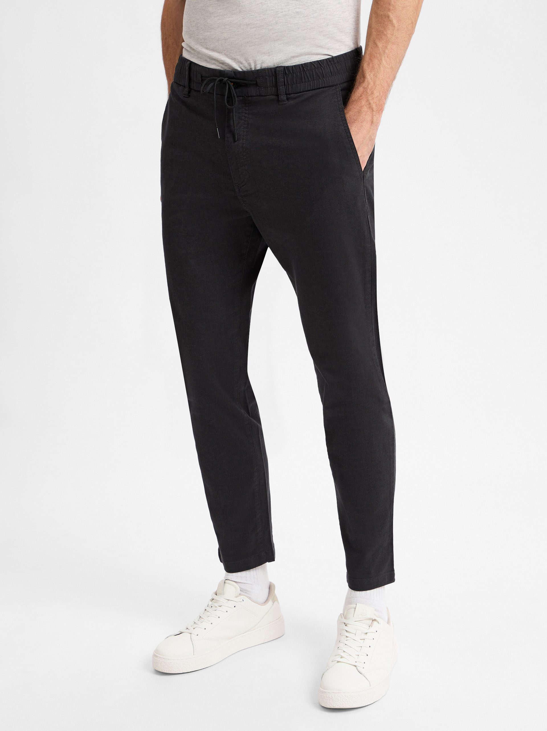 BOSS ORANGE Chinos, Elastische Baumwolle