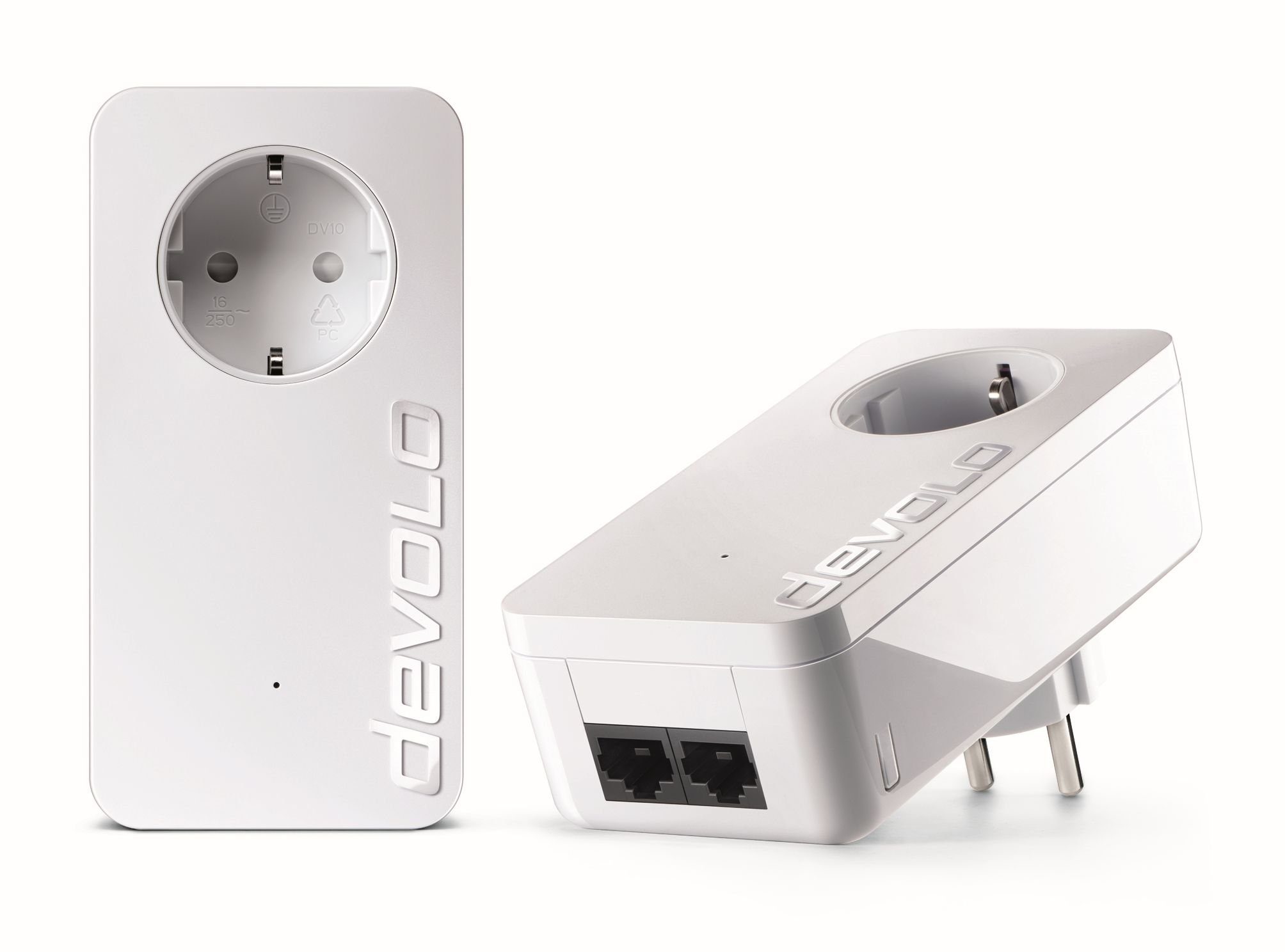 DEVOLO dLAN 550 duo+ Kit »Powerline 500Mbit, 2xLAN,Netzwerk,range+ ...