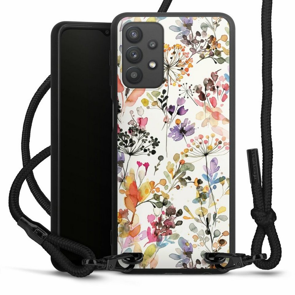 Deindesign Handyhülle Blume Muster Pastell Wild Grasses Samsung Galaxy