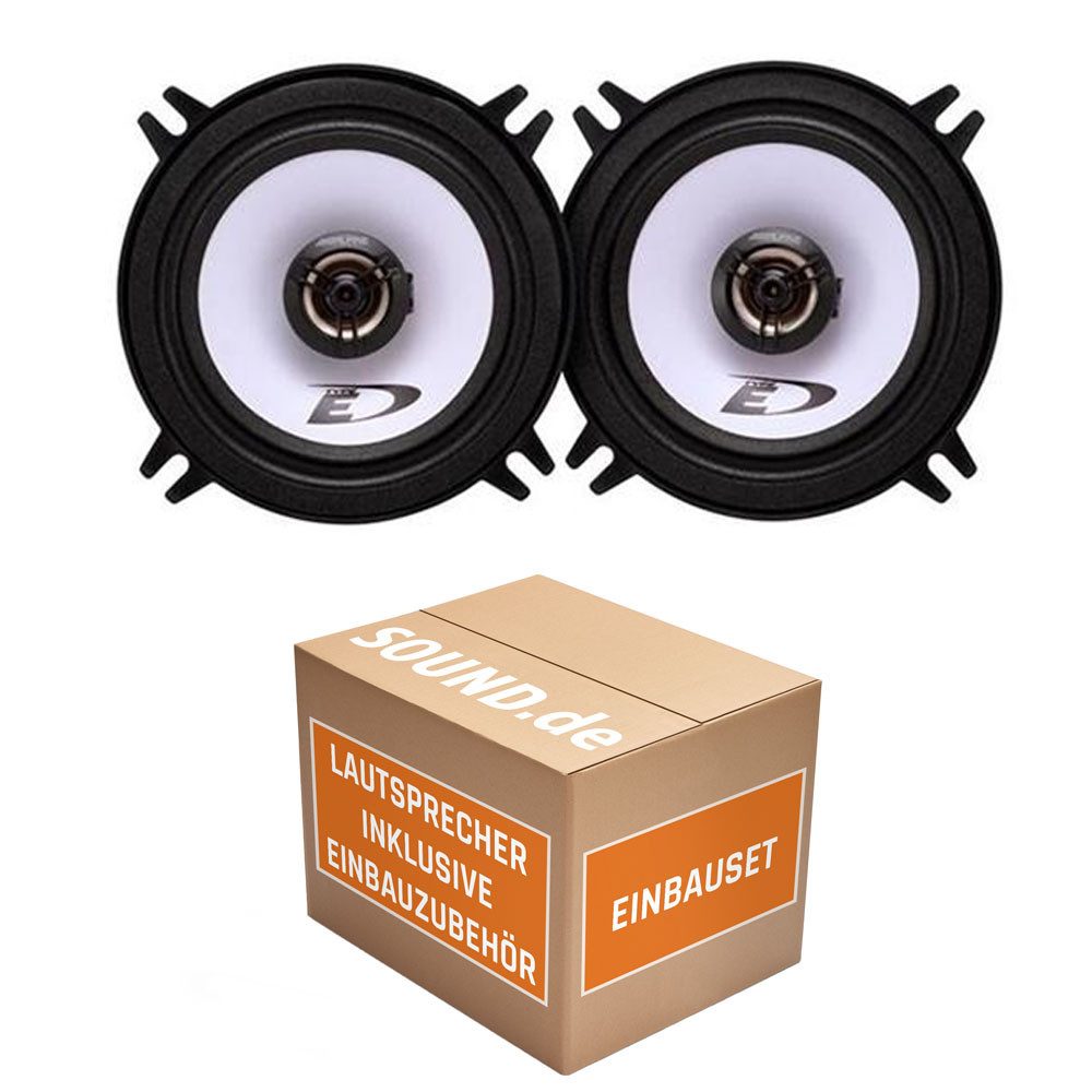 JUST SOUND best choice for caraudio SXE-1325s 13cm Lautsprecher Einbauset Audi A4 B5 Auto ...