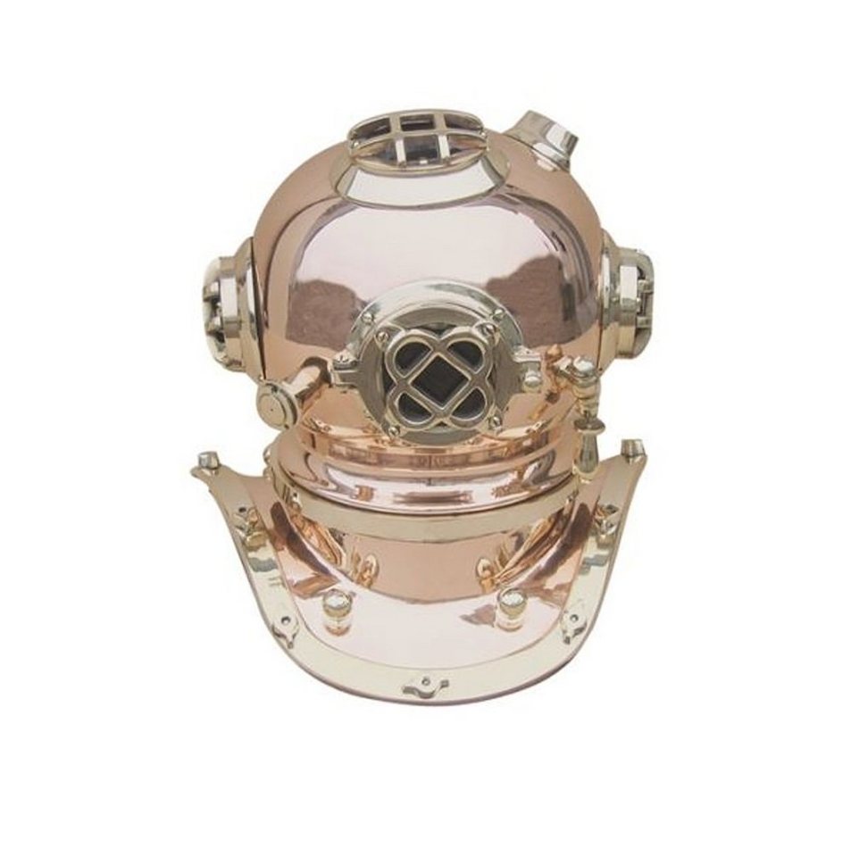 Linoows Dekoobjekt Patent Taucherhelm Mark V Navy Diving Helmet 28 Cm