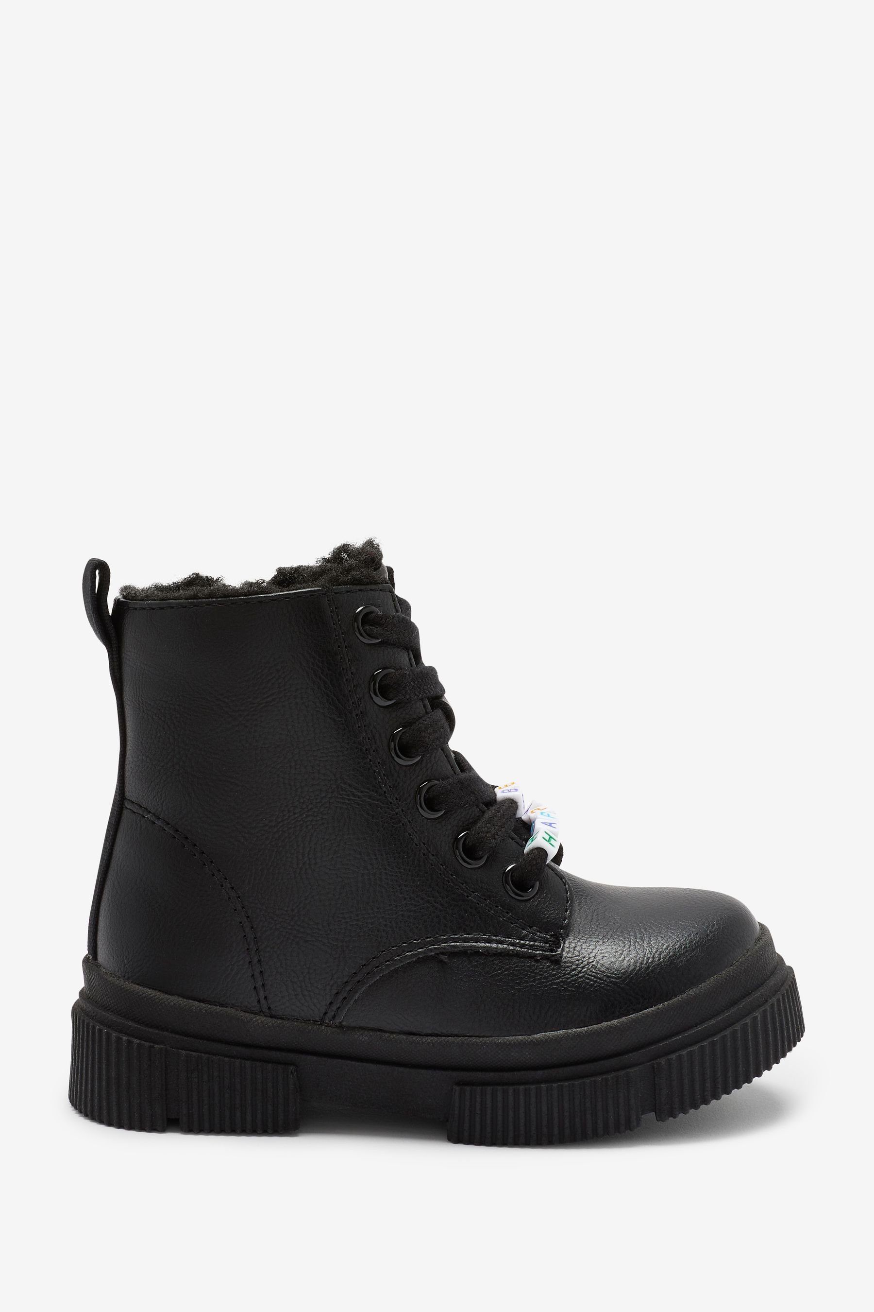 Next Warm Gefütterte Schnürstiefel Stiefelette 1 Tlg